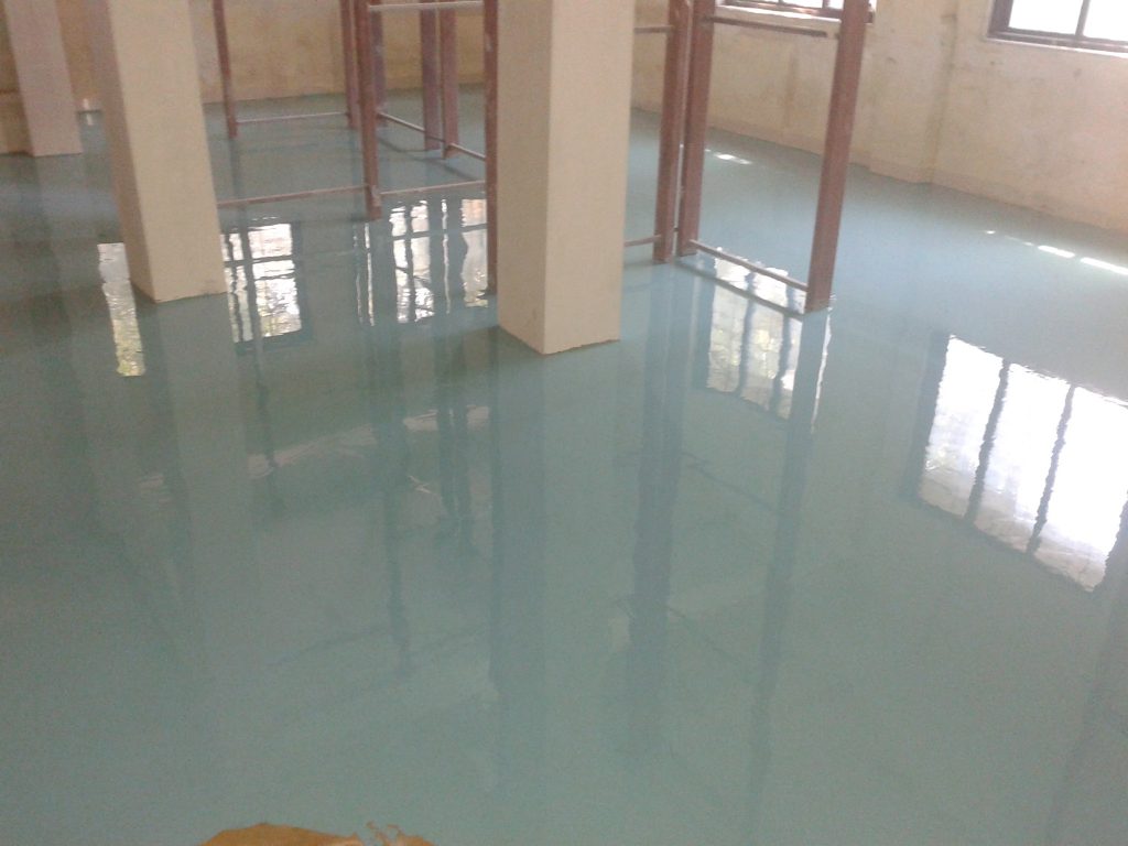 PU floor coating services - Y S Constrotech